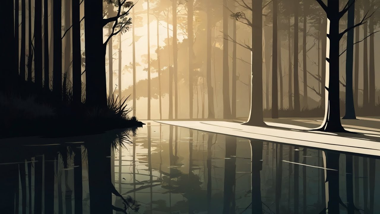 Harmony of Shadows and Reflections: Serenity in Tranquil Scenes For TV ...