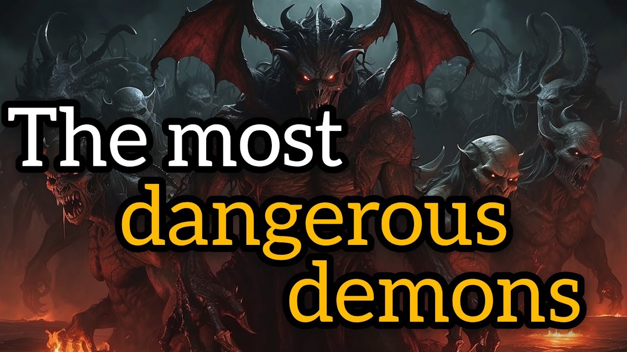 Five of the scariest demons in hell: a group of videos - YouTube