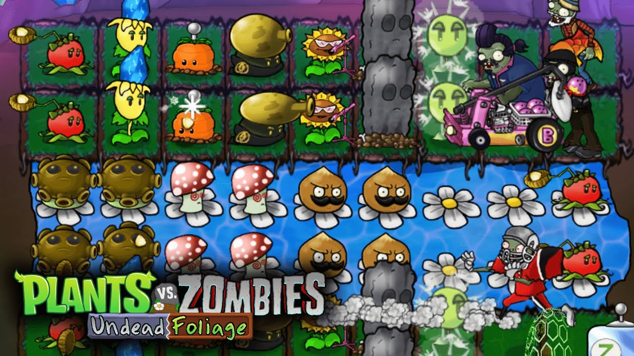 Plants vs Zombies Undead Foliage | Carrot Mine, Tomato-Pult, ChestNut ...