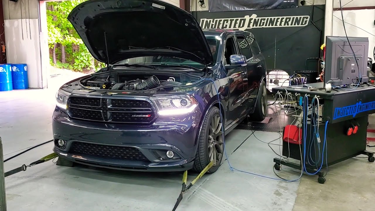 392 Durango dyno pull - YouTube