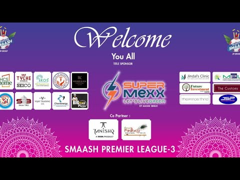 SMAASH PREMIER LEAGUE-3 - YouTube