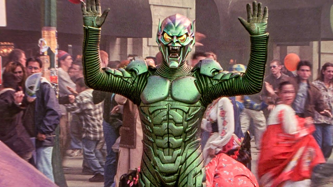 Green Goblin Attacks The Festival | Spider-Man - YouTube