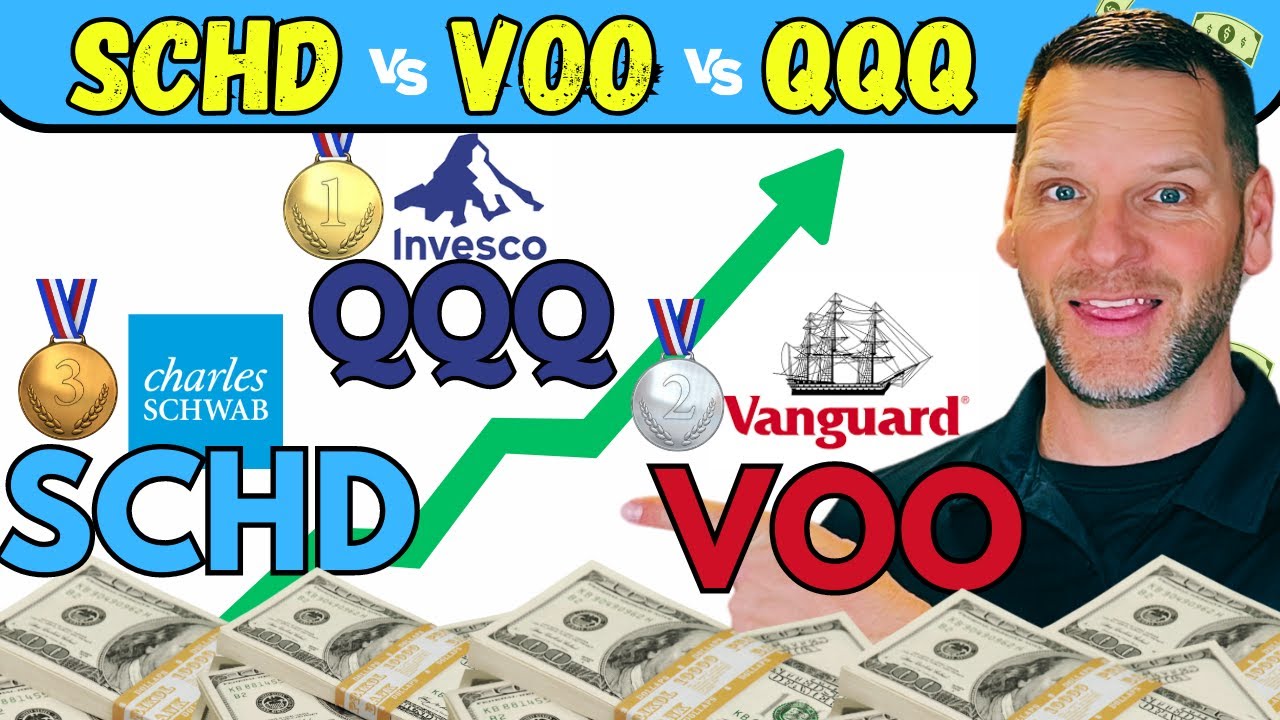 3 Best ETFs for Long-Term Investing: SCHD vs VOO vs QQQ - YouTube