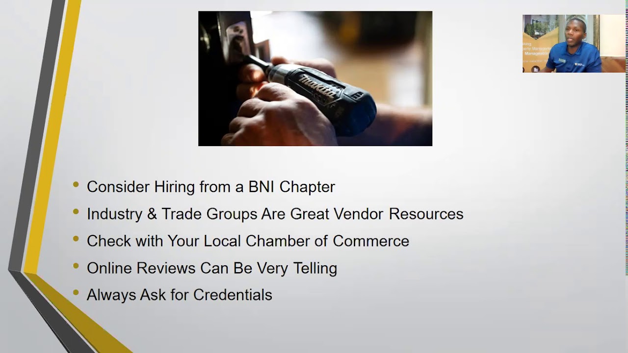 5 Tips to Help Property Owners Find Reputable Vendor Partners - YouTube