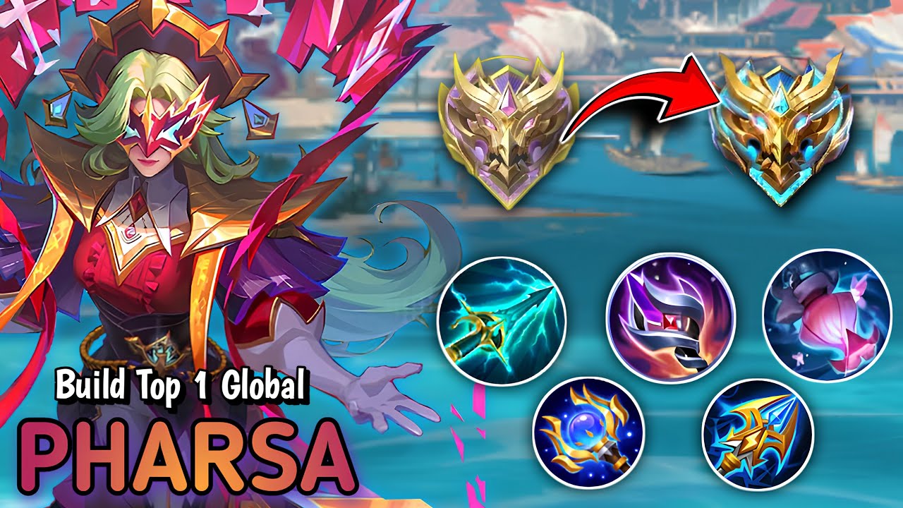 PHARSA BEST META DESTROYER BUILD FOR ONE SHOT! 🔥 (99.9 % BROKEN ...