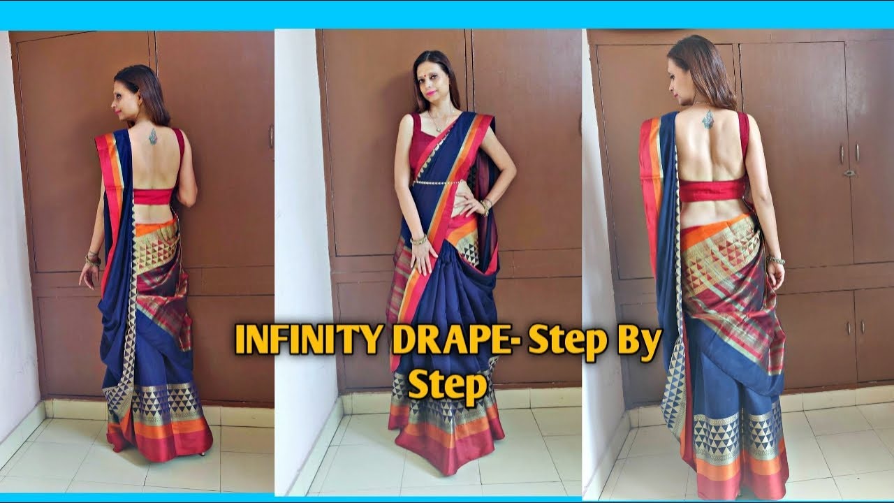 How to Drape INFINITY DRAPE - YouTube