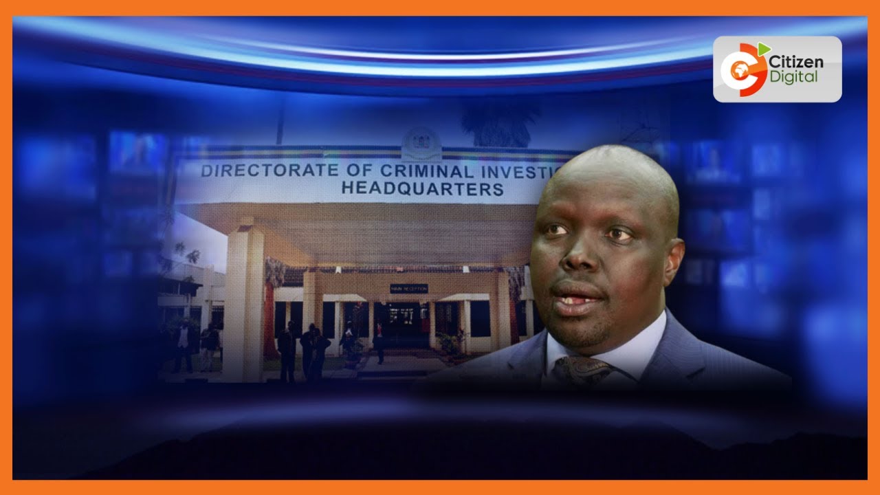 DCI detectives inspects Pokot South MP David Pkosing's chopper at ...