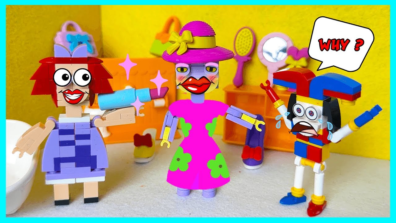 Jax x Pomni THE SECRET OF JAX | Pomni Toy Pretend Play Challenge ...
