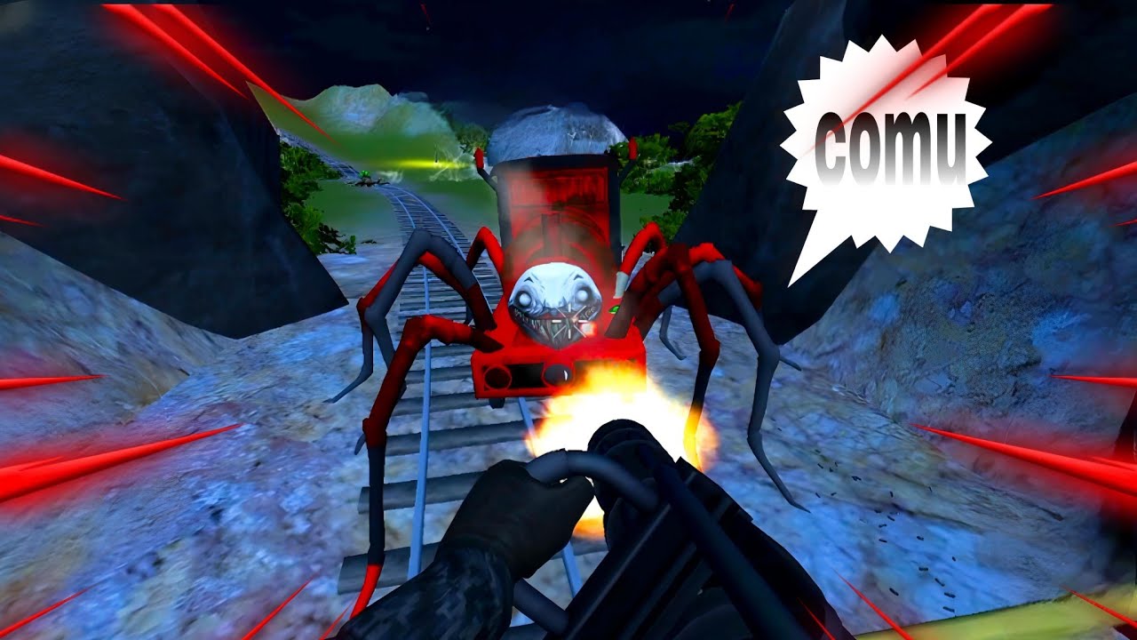 Scary Train Adventure Like Choo Choo Charles! | Horror Train Game ...