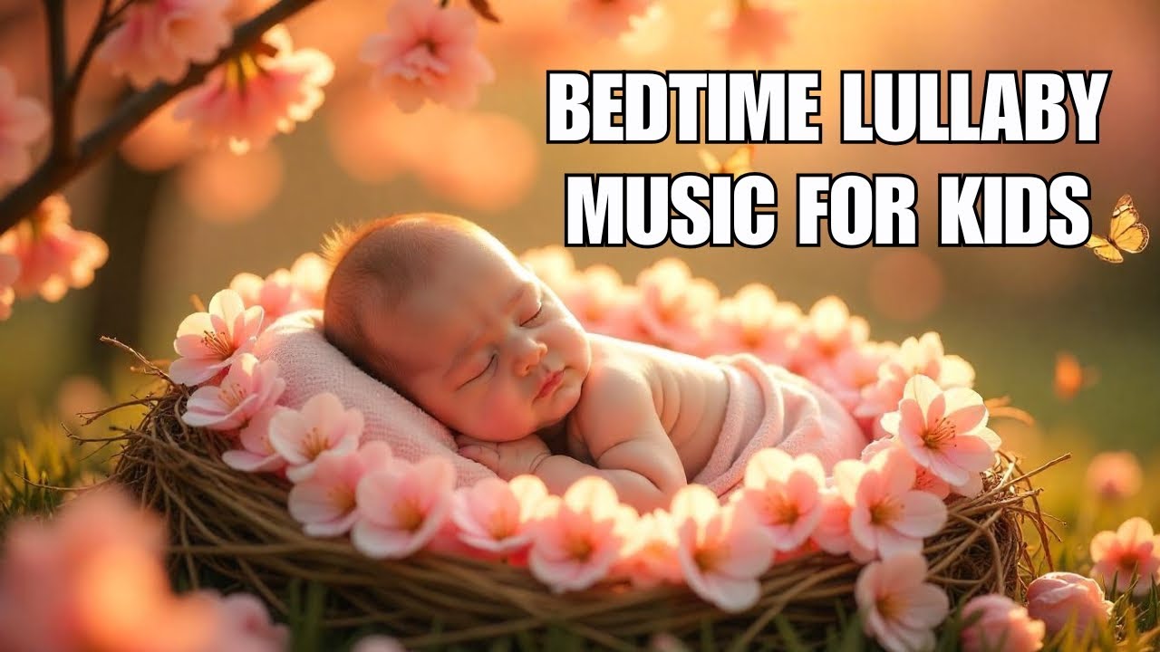 Bedtime Lullaby Music for Kids—Fall Asleep Fast! Soothing Sleep Music ...