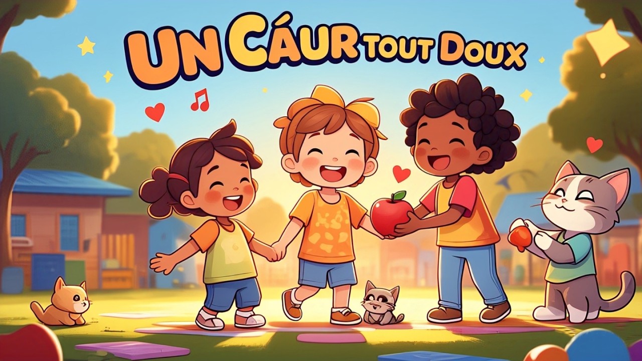 Un Cœur Tout Doux 🌟 | Chanson pour Enfants | Leçon de Gentillesse et de ...