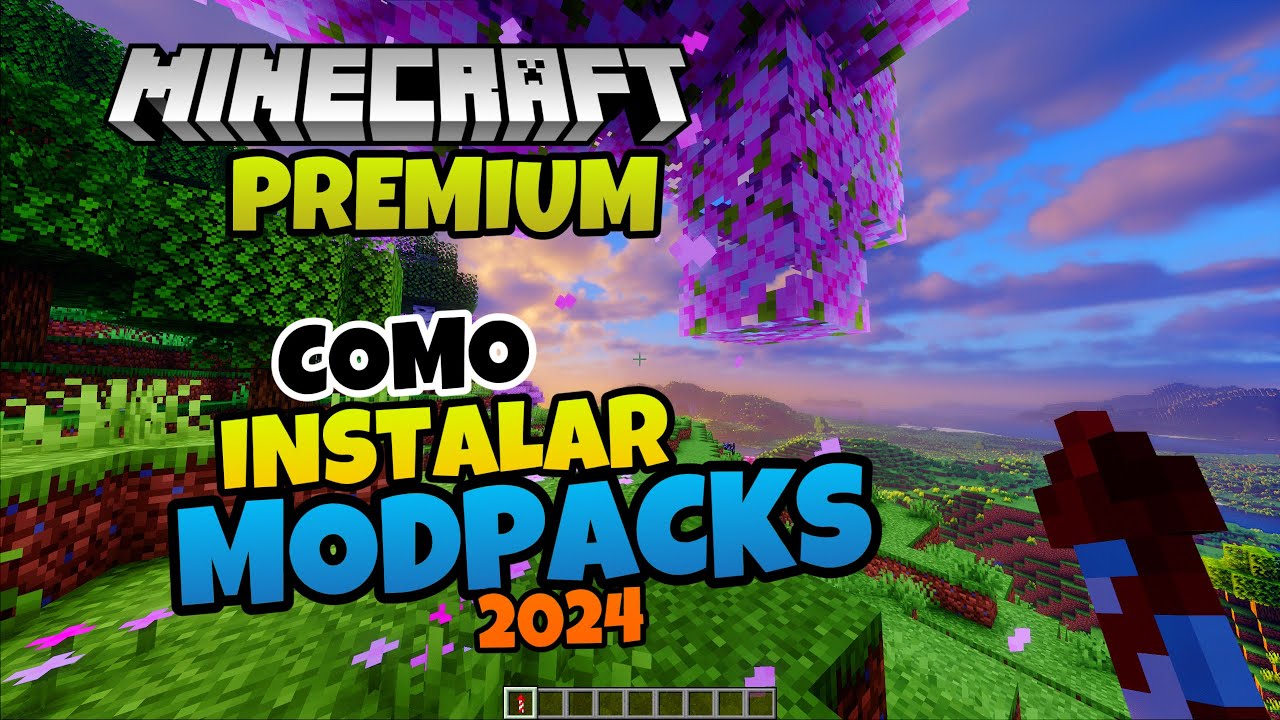 👉 Como INSTALAR un MODPACK en MINECRAFT PREMIUM 🔥 2024 - YouTube