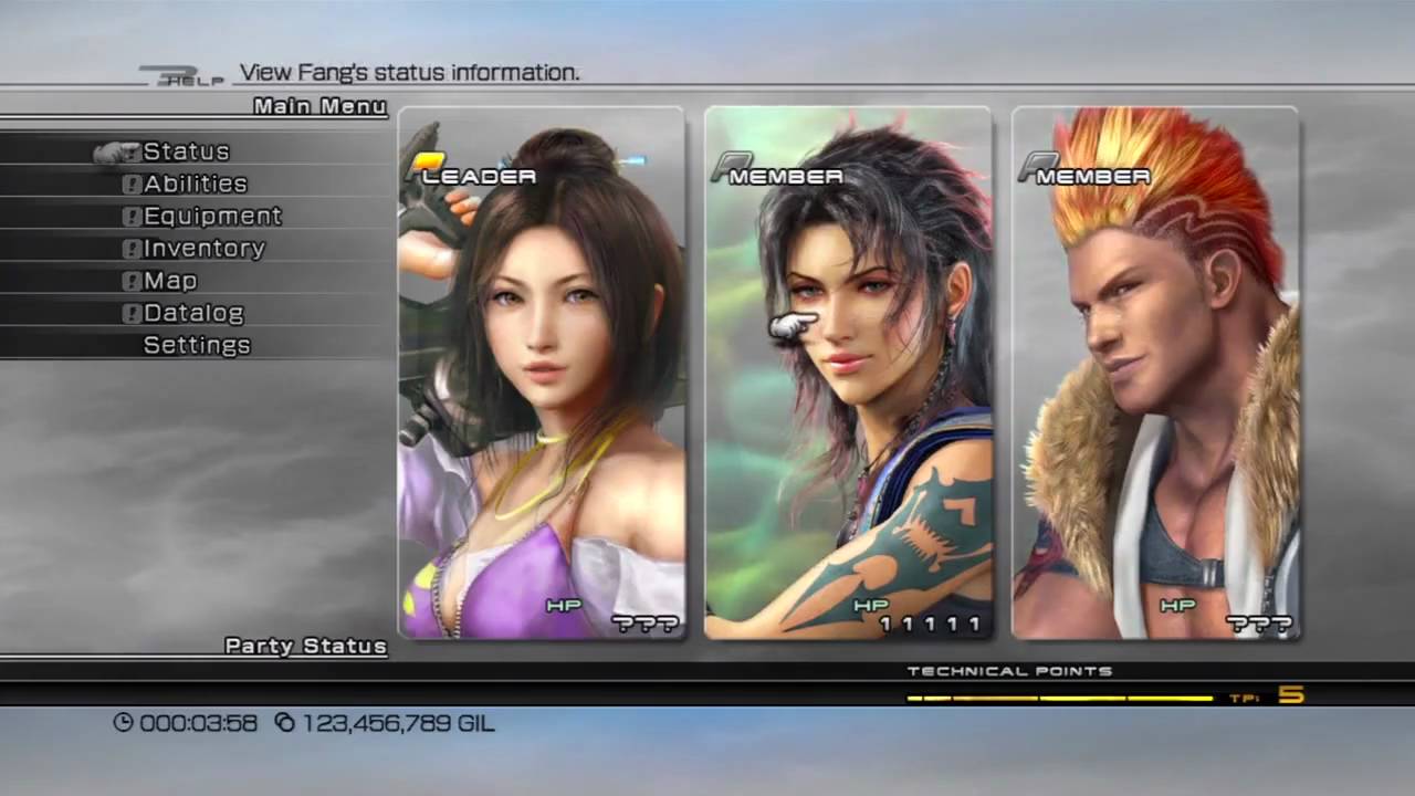 Final Fantasy XIII Chapter 01 Overdrive - Playable Lebreau Gadot & Fang ...