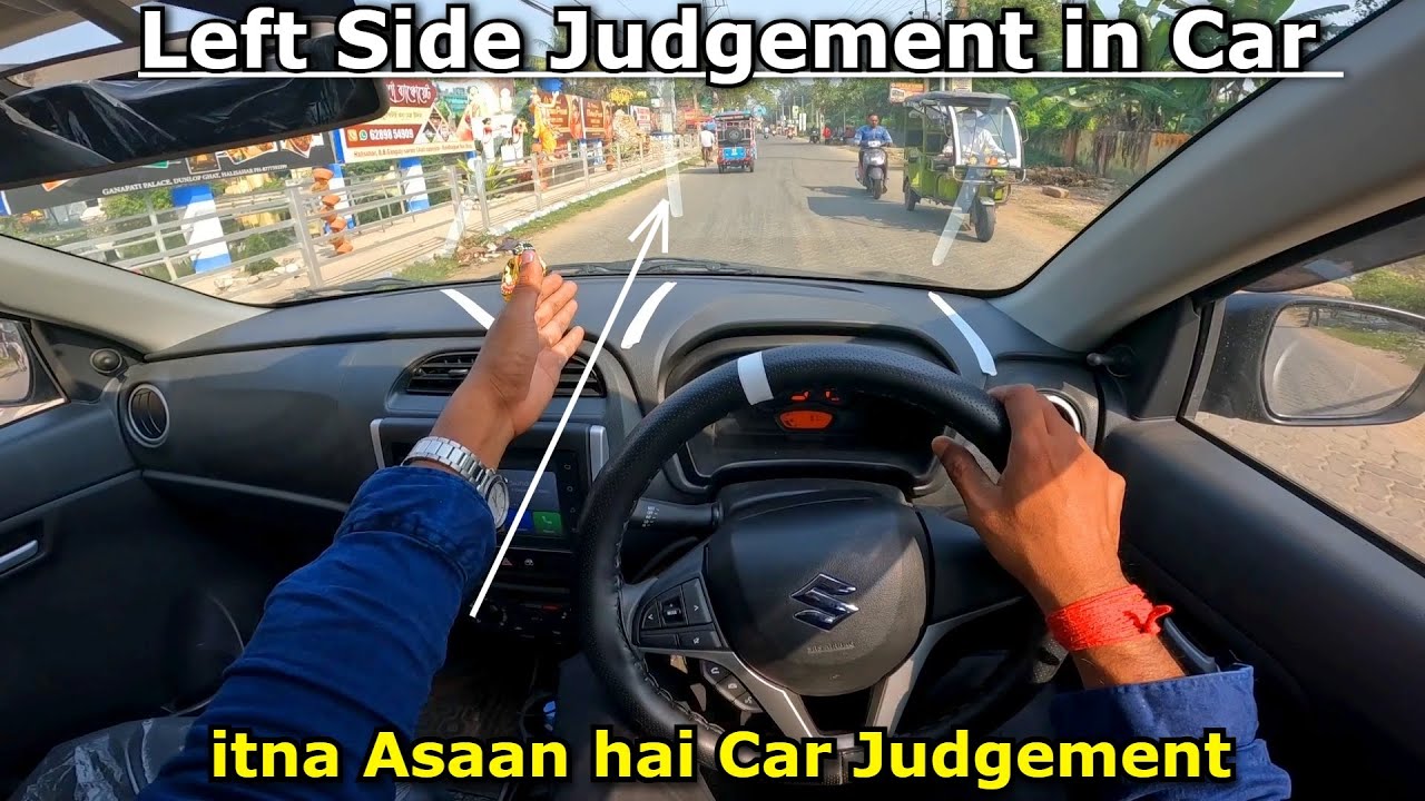 Car Driving Tips: Perfect Left & Right Side Judgment and Steering ...
