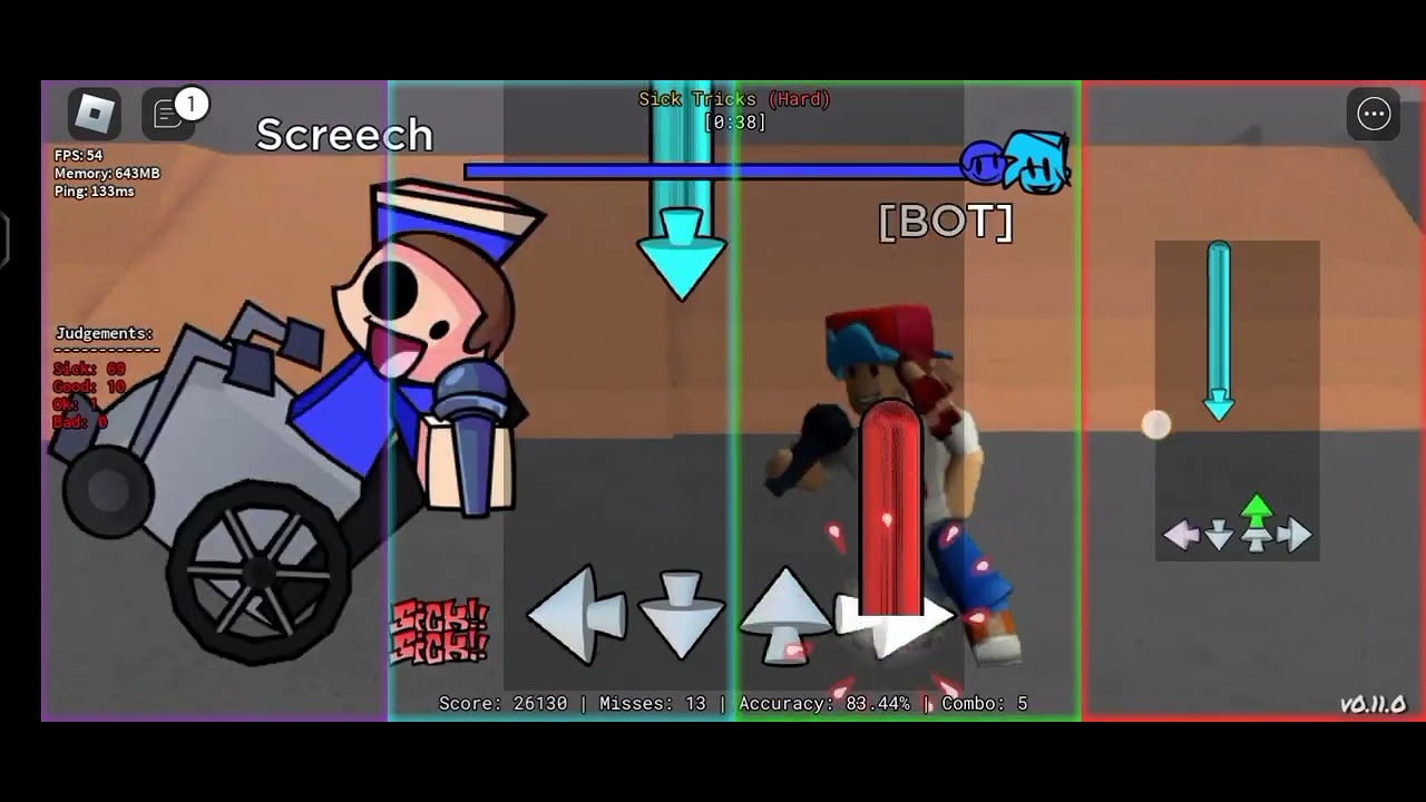 Sick Tricks (HARD) -With 28 misses- - YouTube