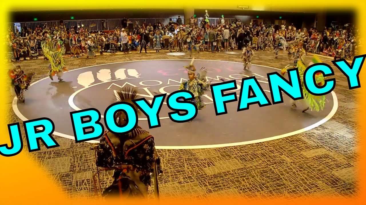 Jr Boys Fancy Feather - 2023 Hunting Moon Pow Wow - Powwows.com - YouTube