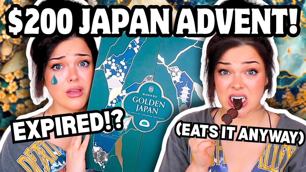 $200 PREMIUM JAPAN ADVENT!? | Bokksu Advent Calendar Unboxing - YouTube