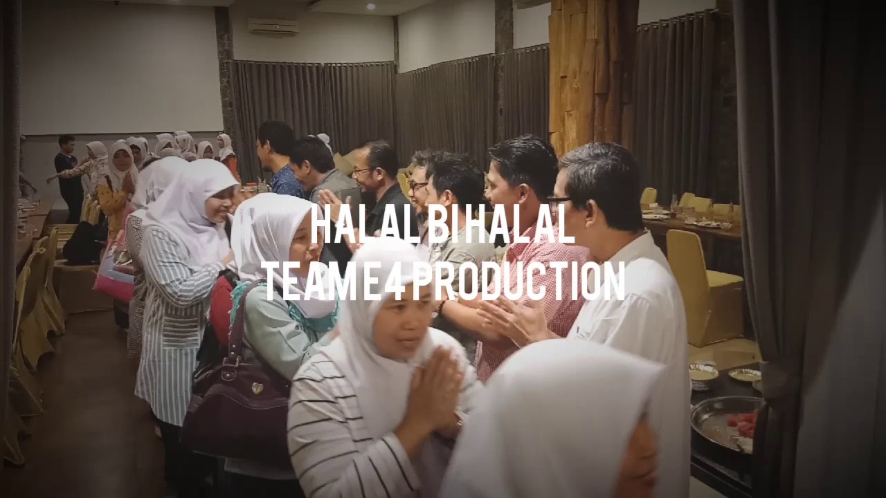 Epson 4 - Halal bi halal Team Epson 4 Production 2019 - YouTube