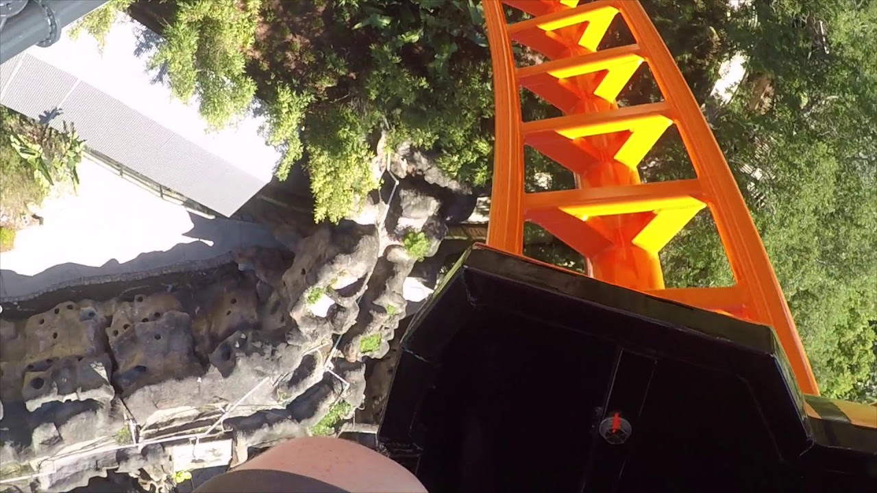 POV Tigris Coaster at Busch Gardens Tampa - YouTube