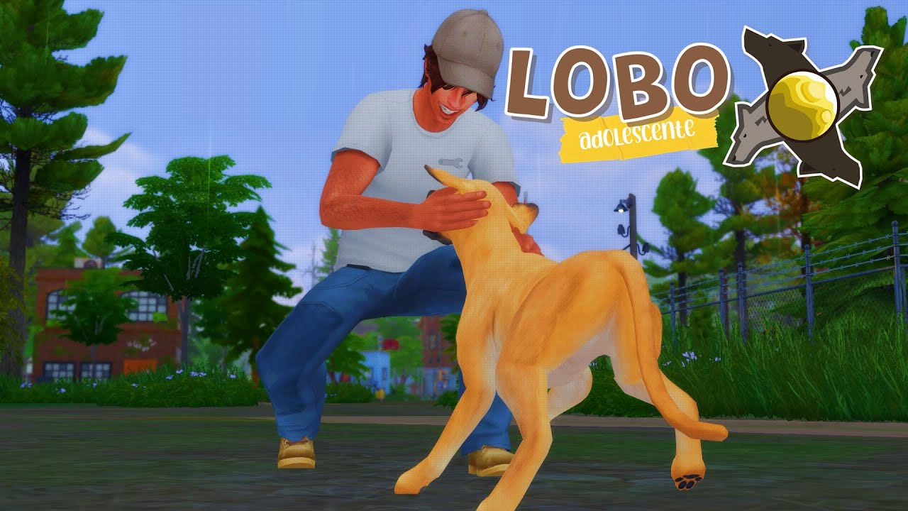 PERRO SALVAJE ADOPTA A HOMBRE LOBO 🐶 02 | LOBO ADOLESCENTE | LOS SIMS 4 ...