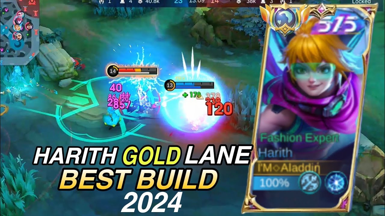 Points Harith Best Build Gold Lane!! - Build Top 1 Global Harith ~ MLBB ...