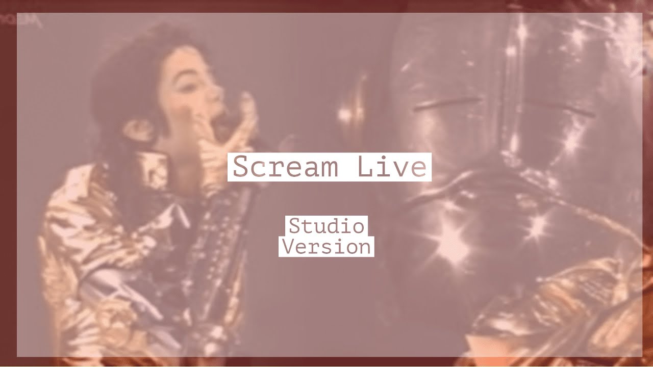 Scream Live Studio Version {Give Into Me Tour} - YouTube