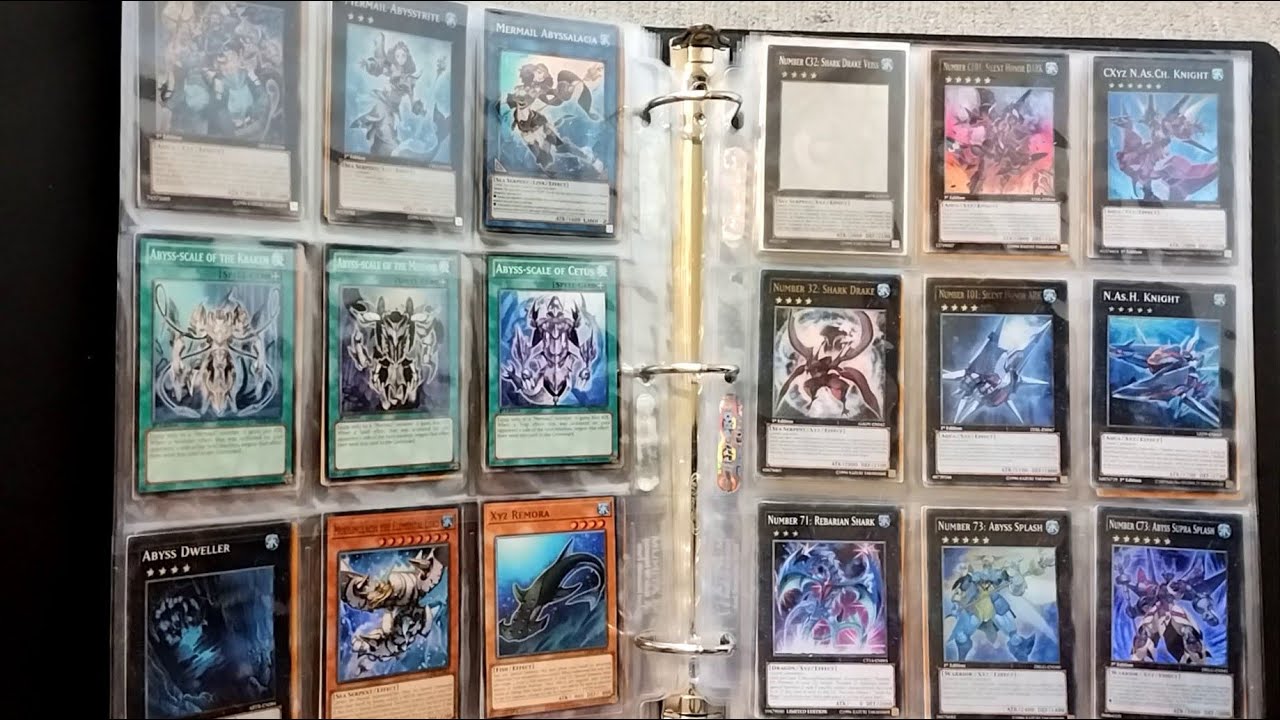 Yu-Gi-Oh Water Collection - YouTube