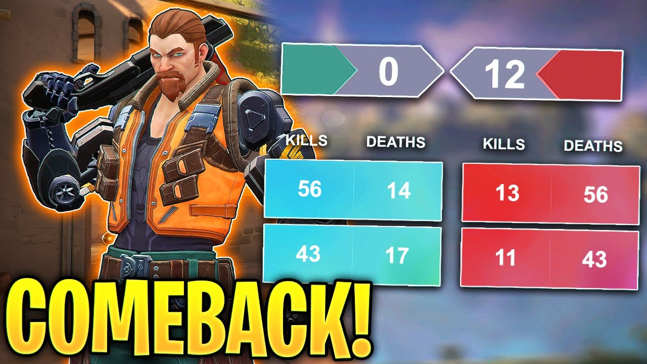 Valorant: WINNING FROM 0-12 START.. - Craziest Comebacks & OP 200IQ ...