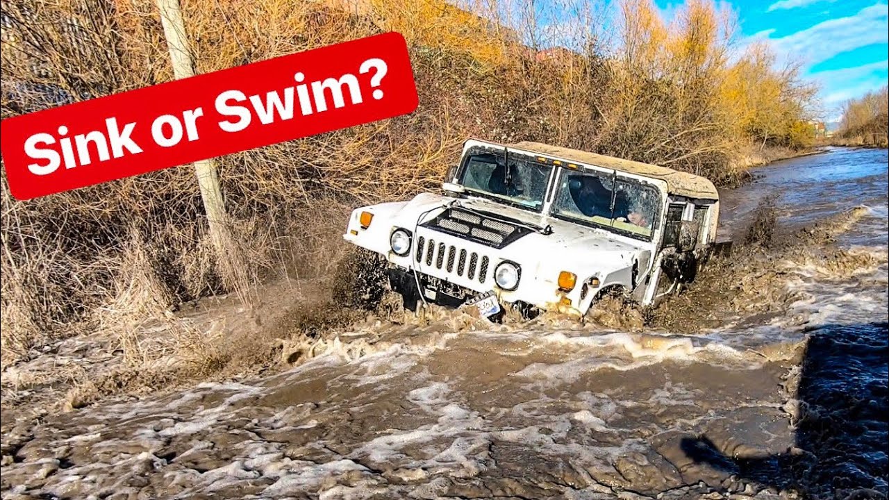 4X4 HUMMER H1- BEST TIME OFFROAD WATER & MUD! *ALEX CHOI & STEVESPOV ...