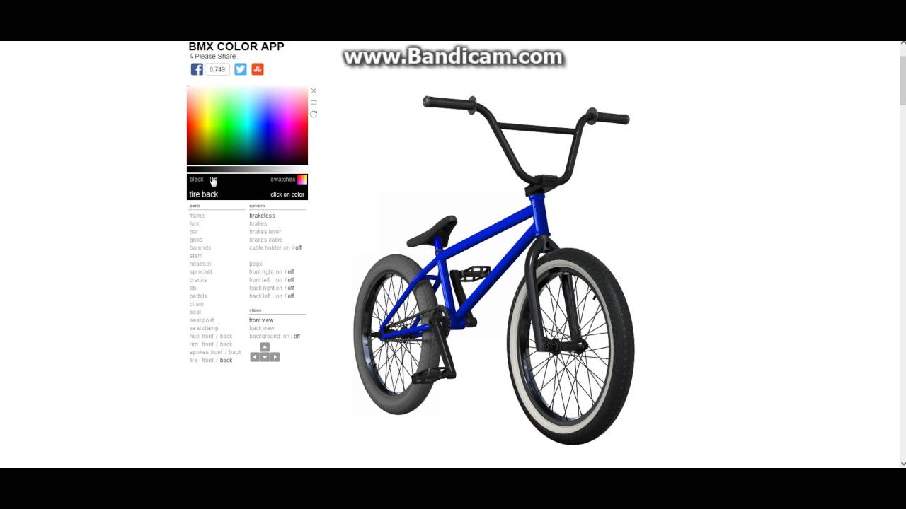 Bmx Bike Color Generator
