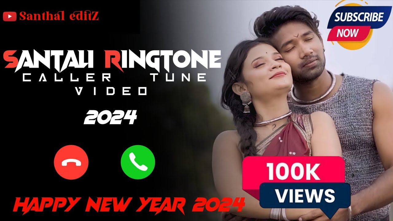 Santali ringtone video 2024|happy new year|Santhal editZ #santali # ...