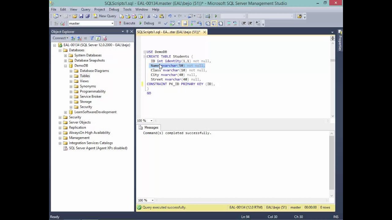 Short Introduction To Sql Databases Youtube
