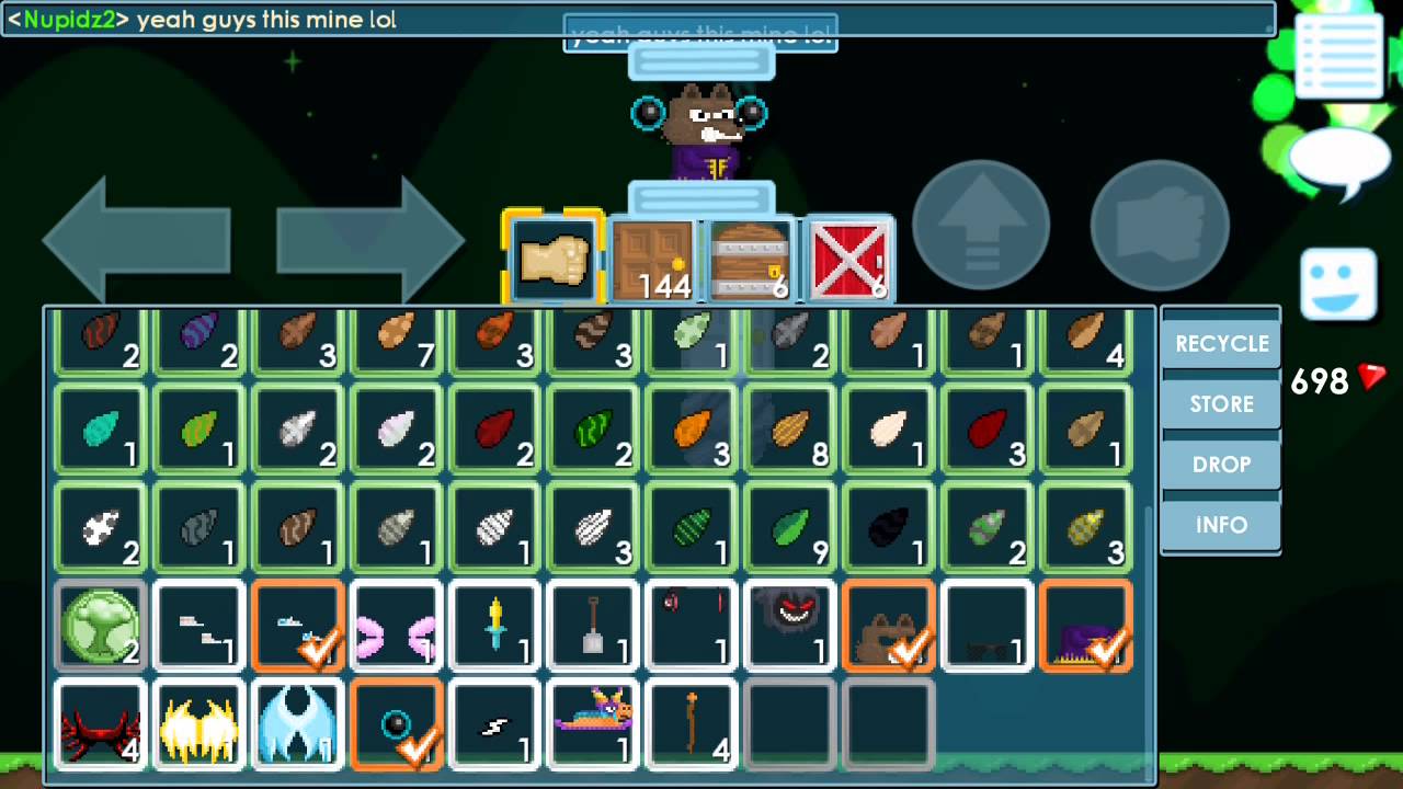 Growtopia building: EP1 - YouTube