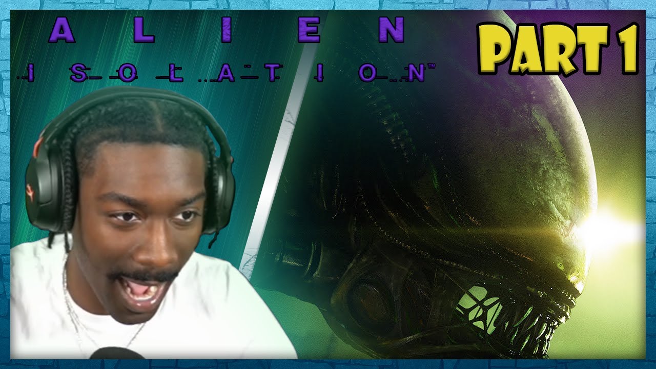 BruceDropEmOff Plays Alien Isolation Part 1 | HILARIOUS JUMP SCARES ...