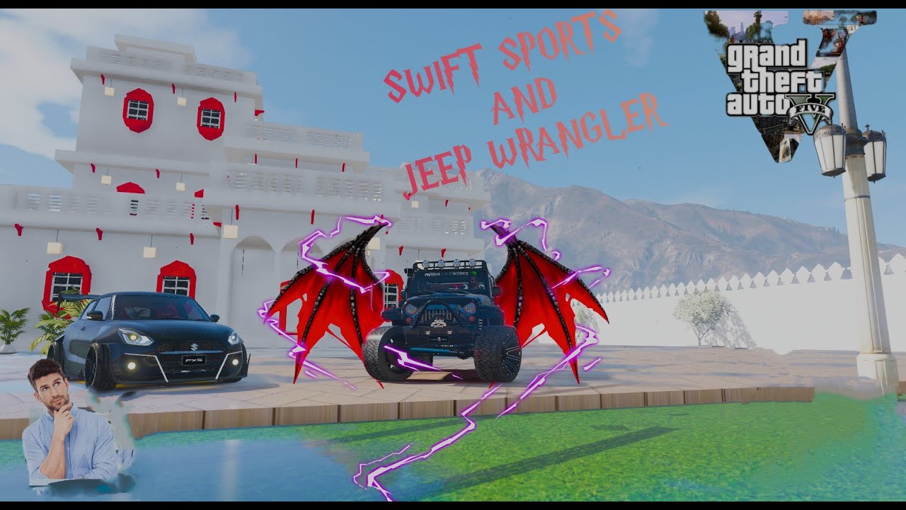 JEEP WRANGLER AND SWIFT SPORT MOD IN GTA 5 FREE - YouTube