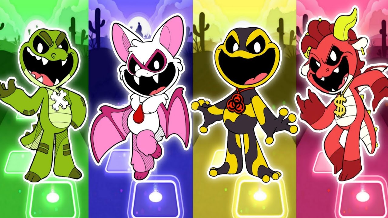 NEW POPPY PLAYTIME Chapter 4 Rabie Baby vS Icky Licky vS Allister Gator ...