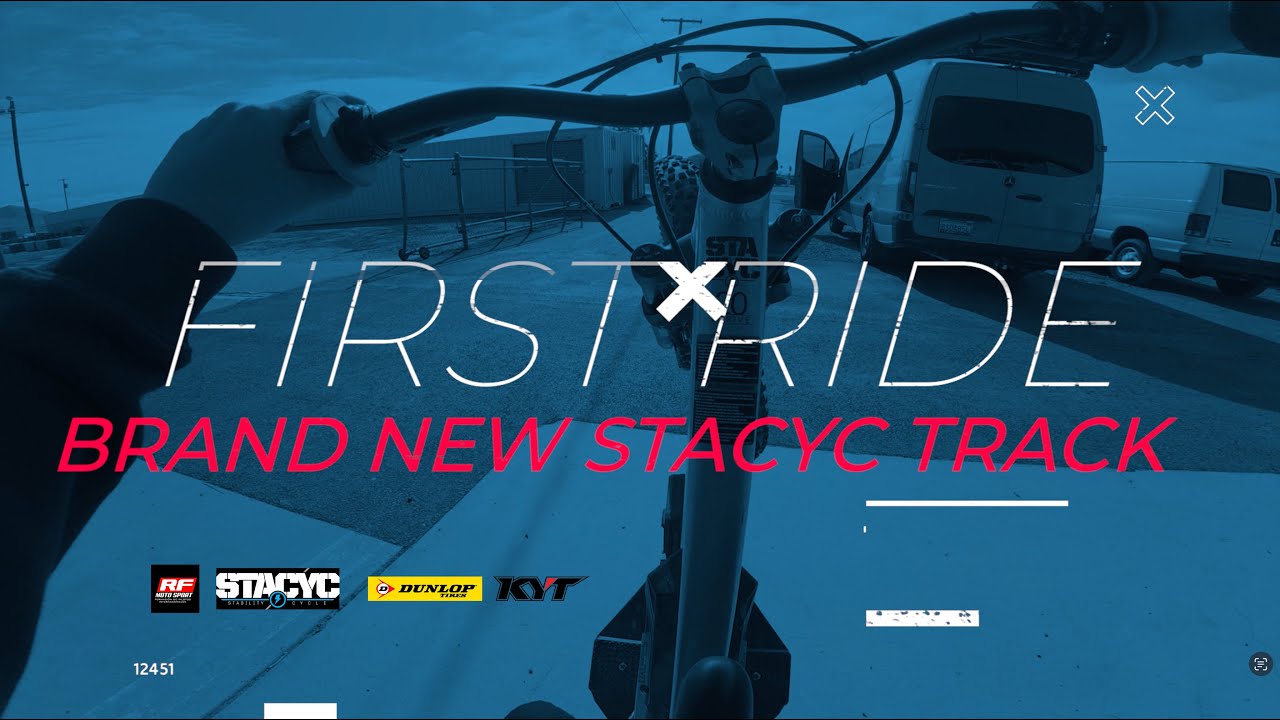 FIRST RIDE | New Stacyc Track in California - YouTube
