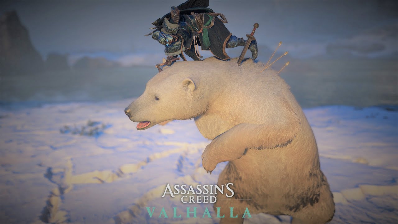 Assassin's Creed Valhalla Niflheim Pack Defeating a Legendary Polar ...