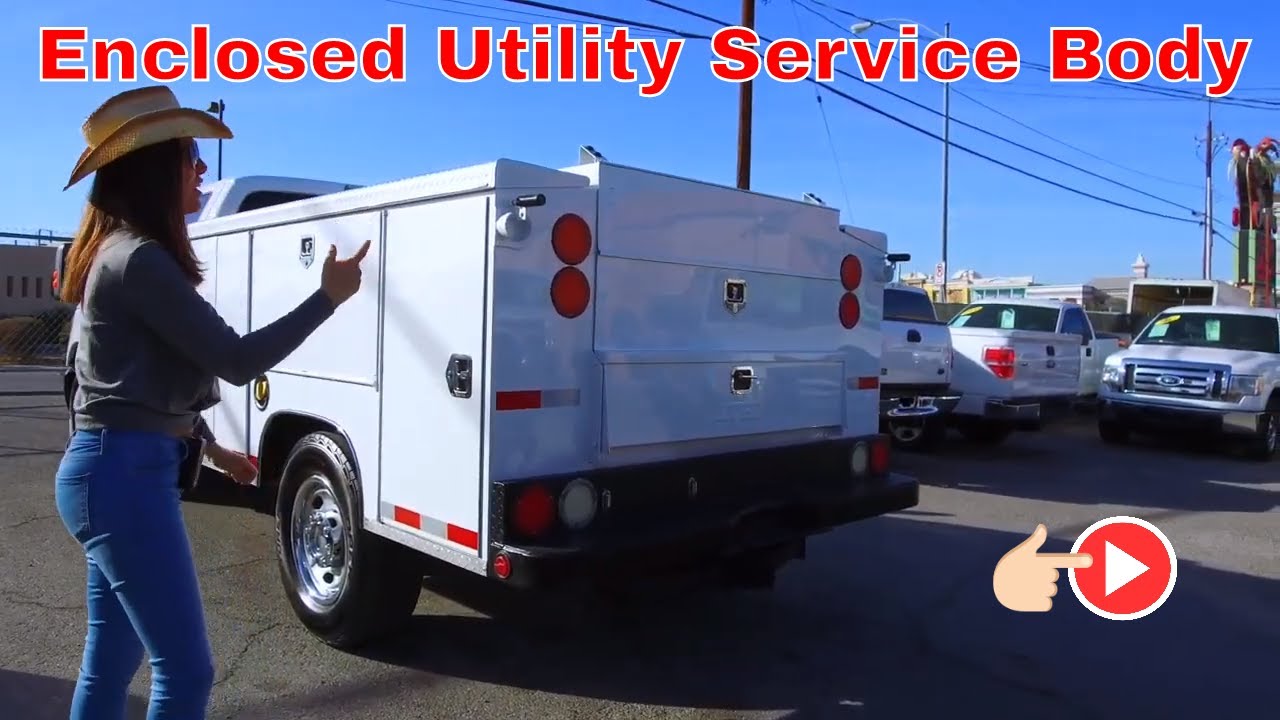 2014 Ford F250 Fully Enclosed Utility Service Truck, Stunning Quality ...