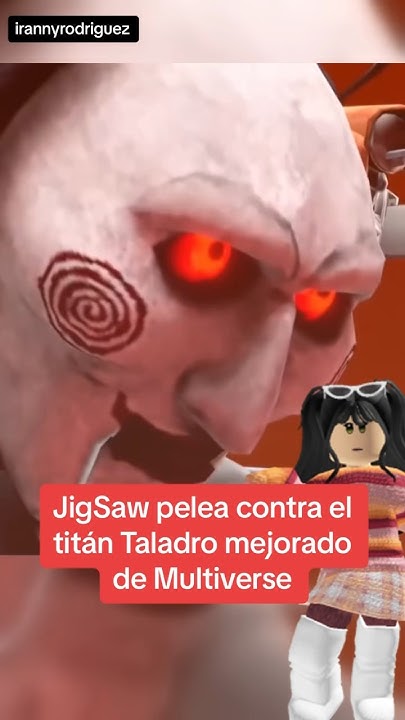 TITÁN TALADRO ACABA CON JIGSAW TOILET (MULTIVERSE) #roblox #skibiditoilet - YouTube