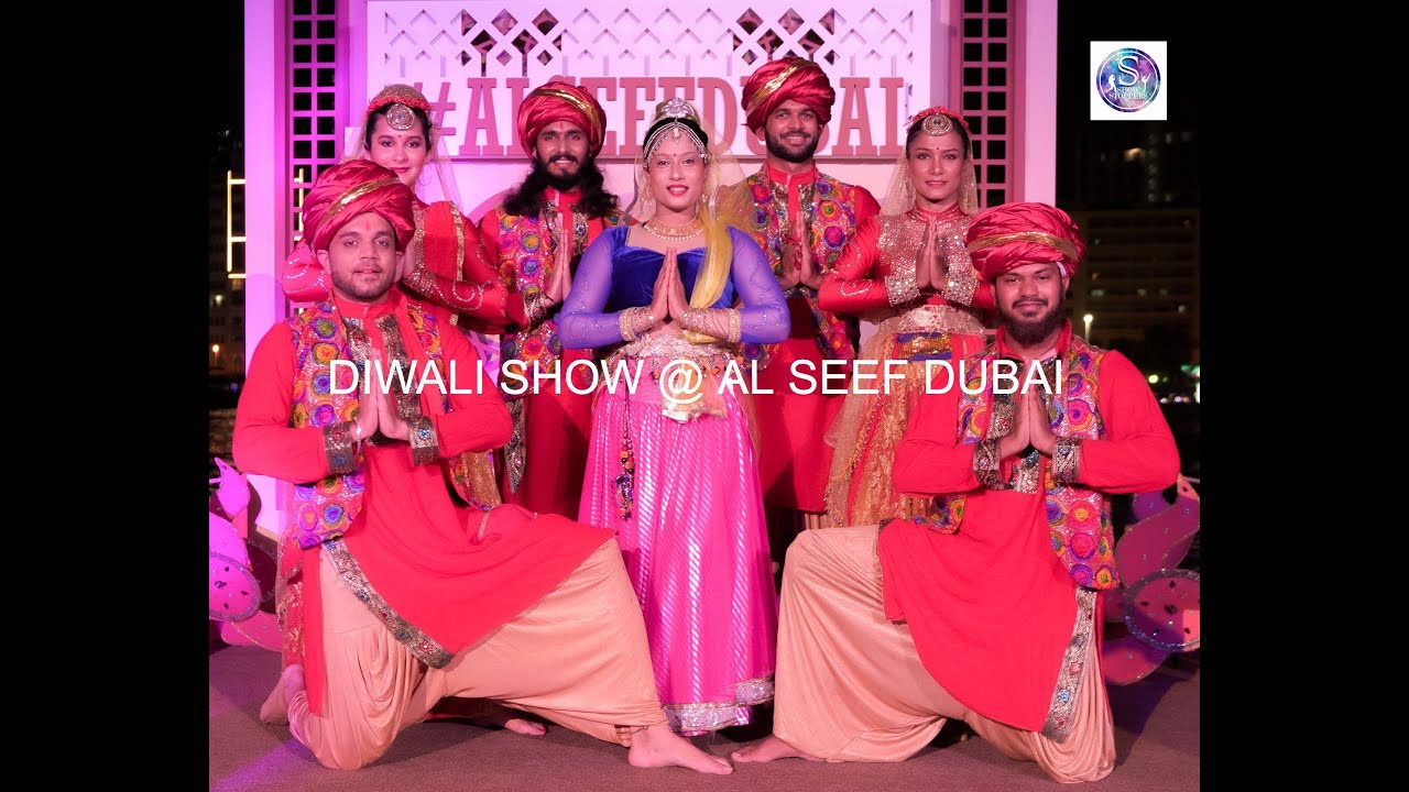 DIWALI SHOW @ AL SEEF DUBAI I SARAH PINTO DUBAI - YouTube
