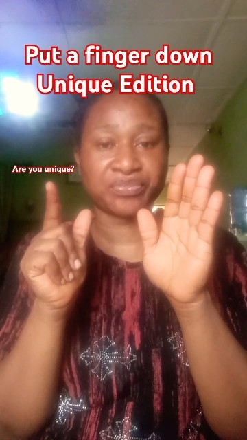 Put a finger down Unique Edition! Let's go! #shorts #funny # ...