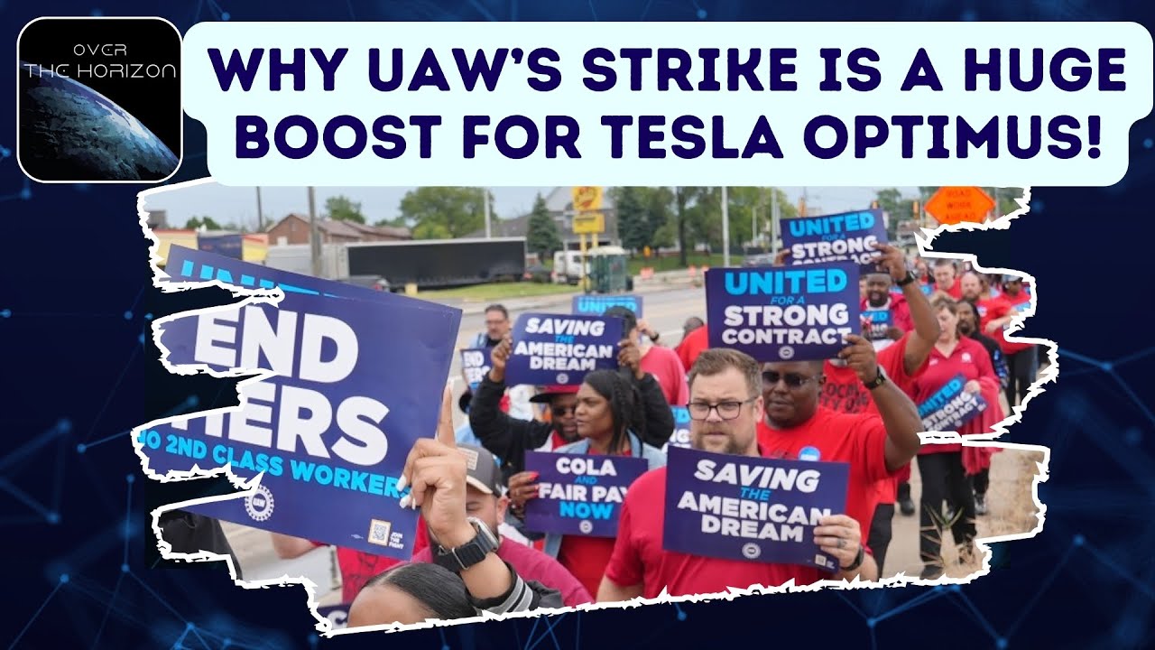 Here's Why The UAW Strike Is A Massive Boost For Tesla's Optimus! - YouTube
