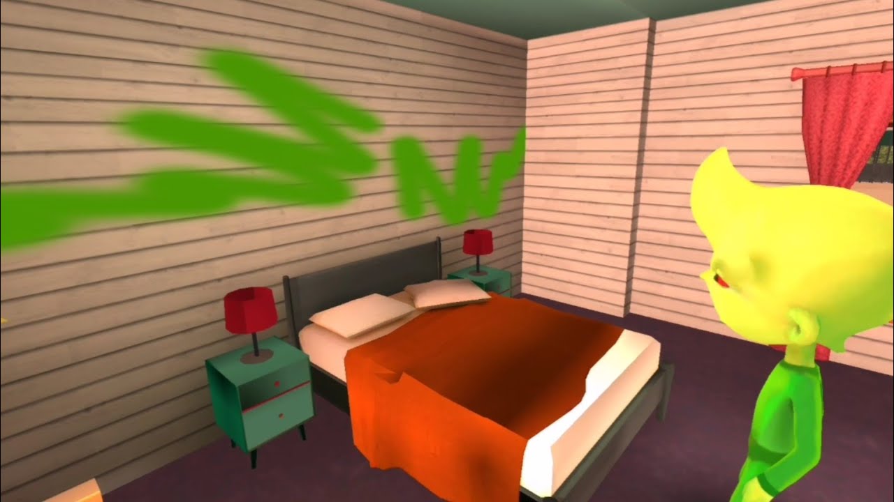 Scary Siblings 3D - Destroy The Paint Of Ron’s Room Walls Prank Level ...