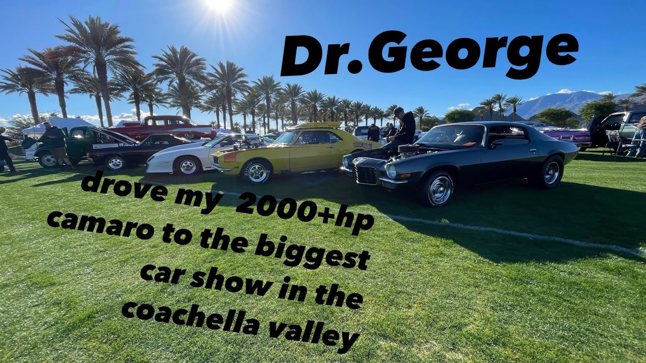 Street driving my 2000+HP Camaro to the Dr. George car show 😇😇😈😈 - YouTube