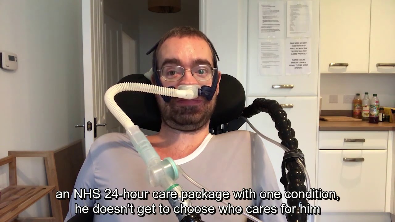 Rhys Bowler personal health budget - YouTube