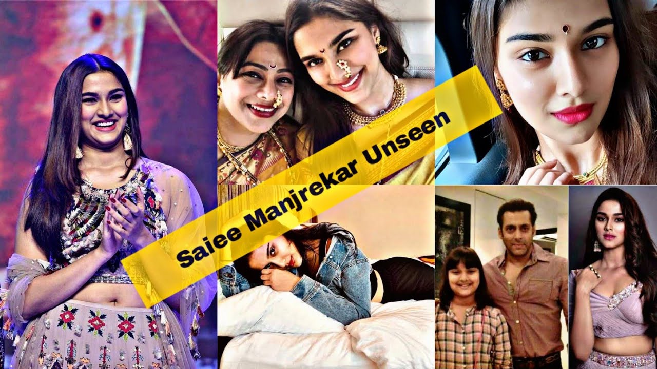 Saiee Manjrekar Unseen Rare, Saiee Manjrekar Beautiful Face - YouTube