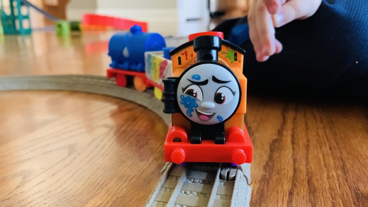 Thomas and Friends - Talking Nia - Motorized Trains - Explore Colors ...