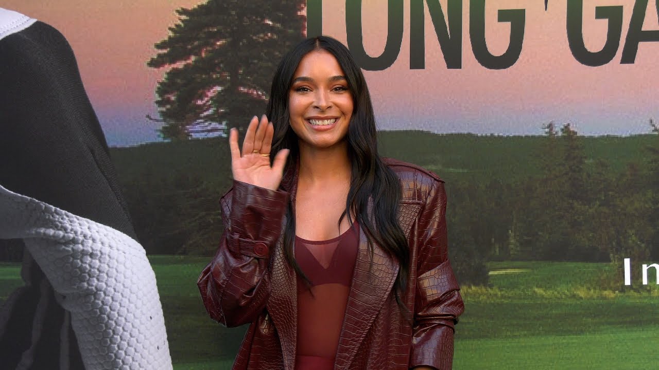 Jessica Caban "The Long Game" Los Angeles Screening Green Carpet - YouTube
