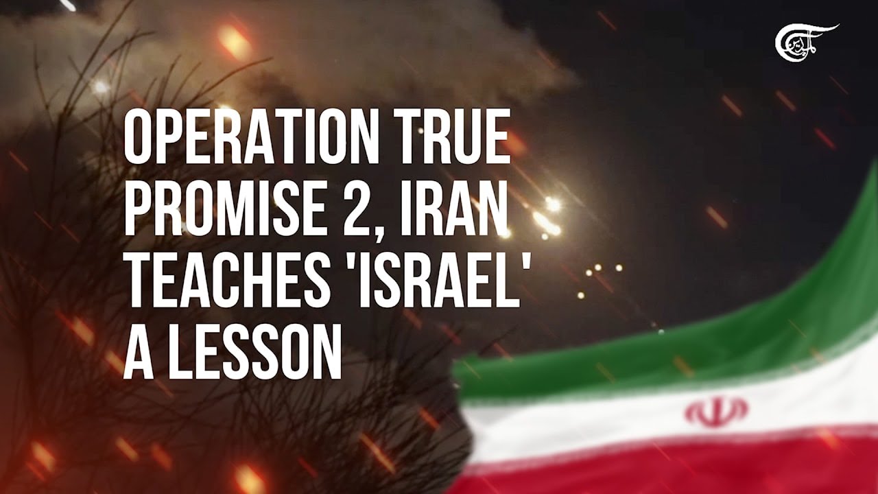 Operation True Promise 2, Iran teaches 'Israel' a lesson - YouTube
